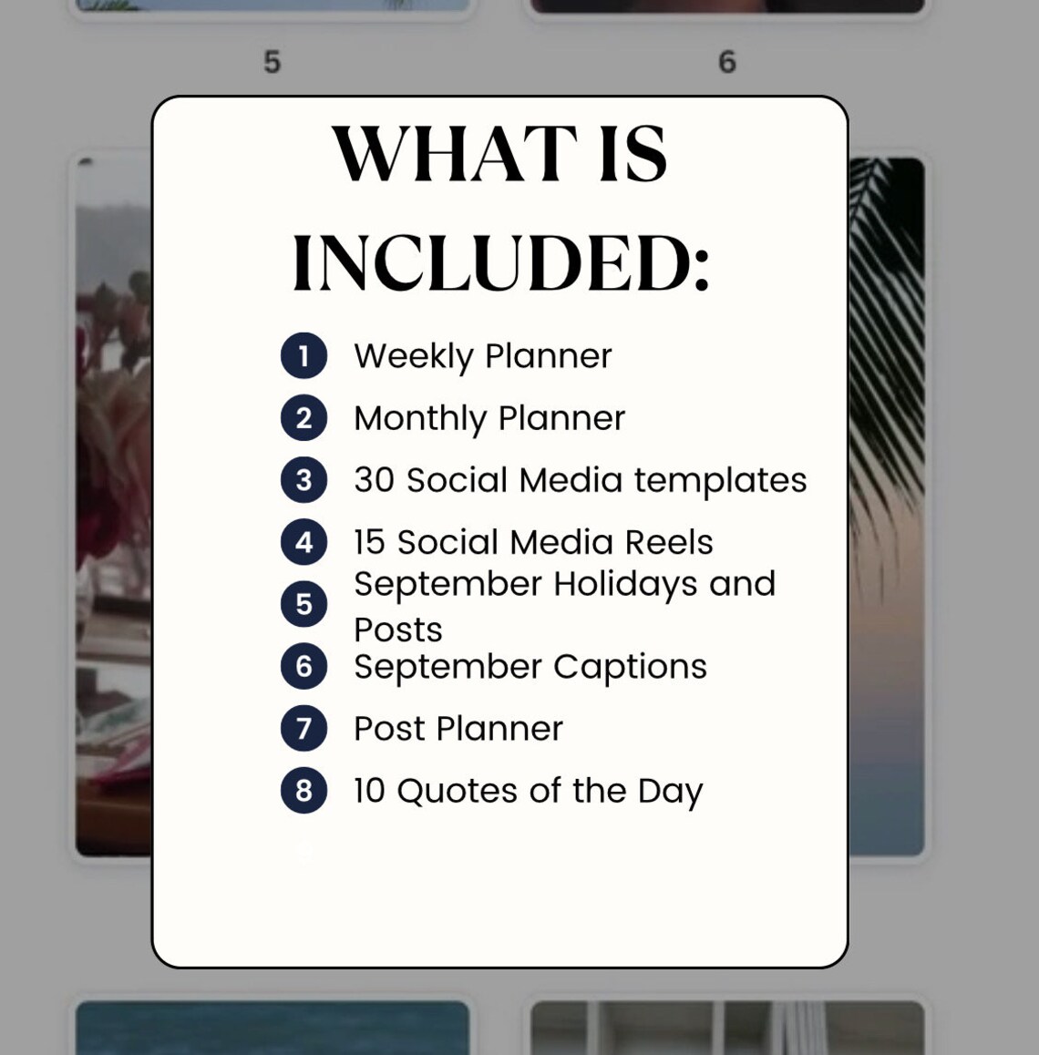 September Social Media Template Pack Best Seller Digital Download Made ...