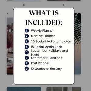 September Social Media Template Pack Best Seller Digital Download Made ...