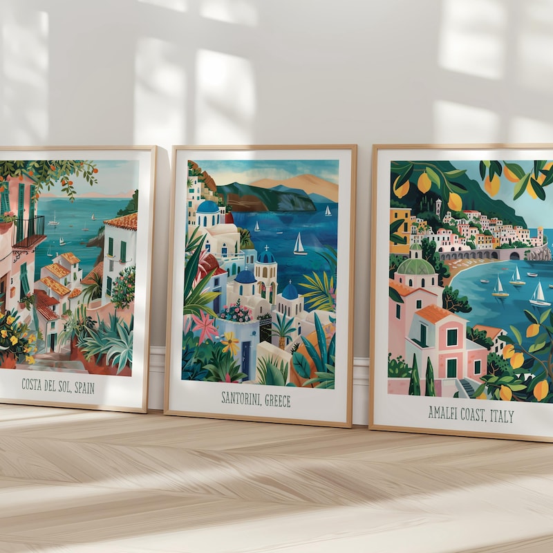 Mediterranean Wall Art - Etsy