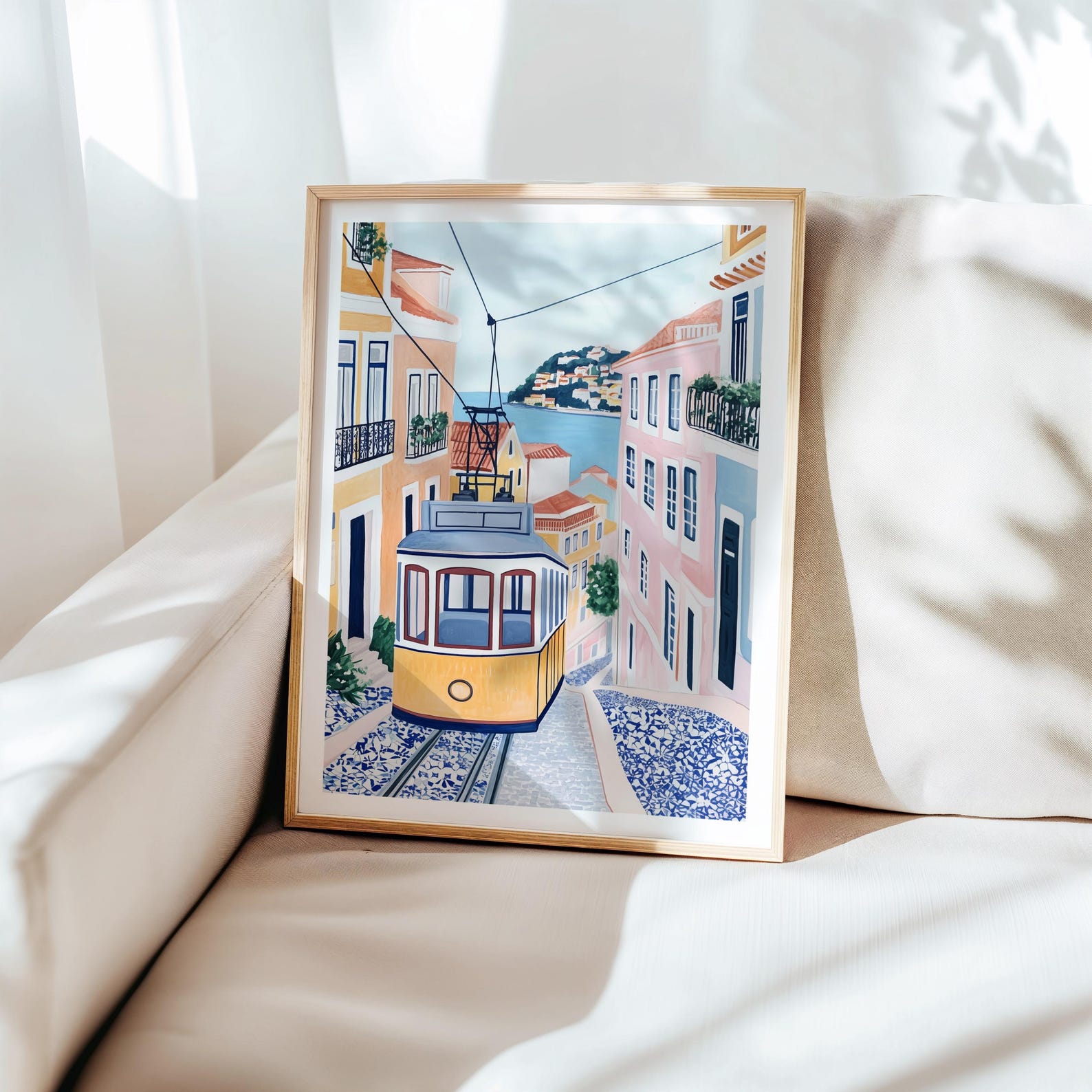 Lisbon Wall Art, Set of 3, Portugal Art Prints, Portugal Travel Posters ...