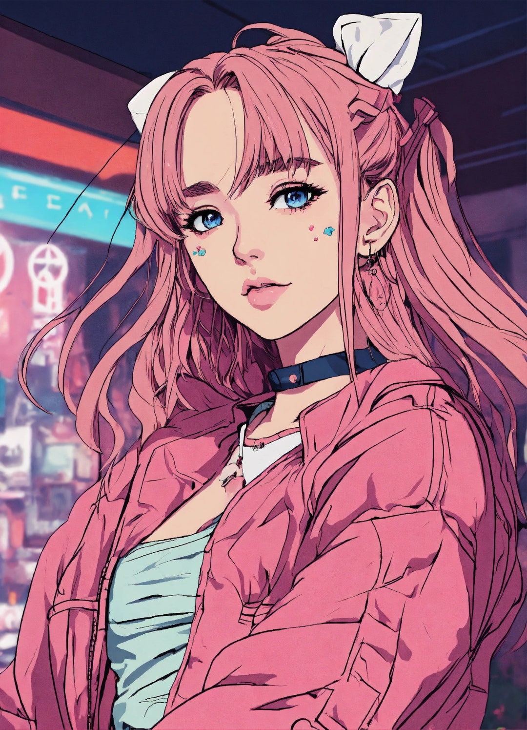 15 PDF Anime Kawaii Mango Girl Coloring Pages Unique Collection Digital ...