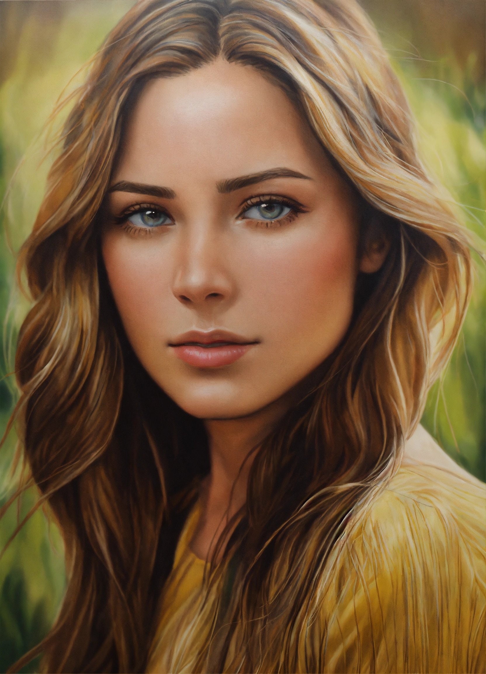 50 PDF Realistic Woman Portrait Coloring Pages for Adult Digital ...