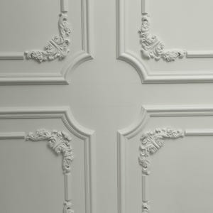 Plaster Corner, Classic French Style Stucco Rose ,carving - Etsy