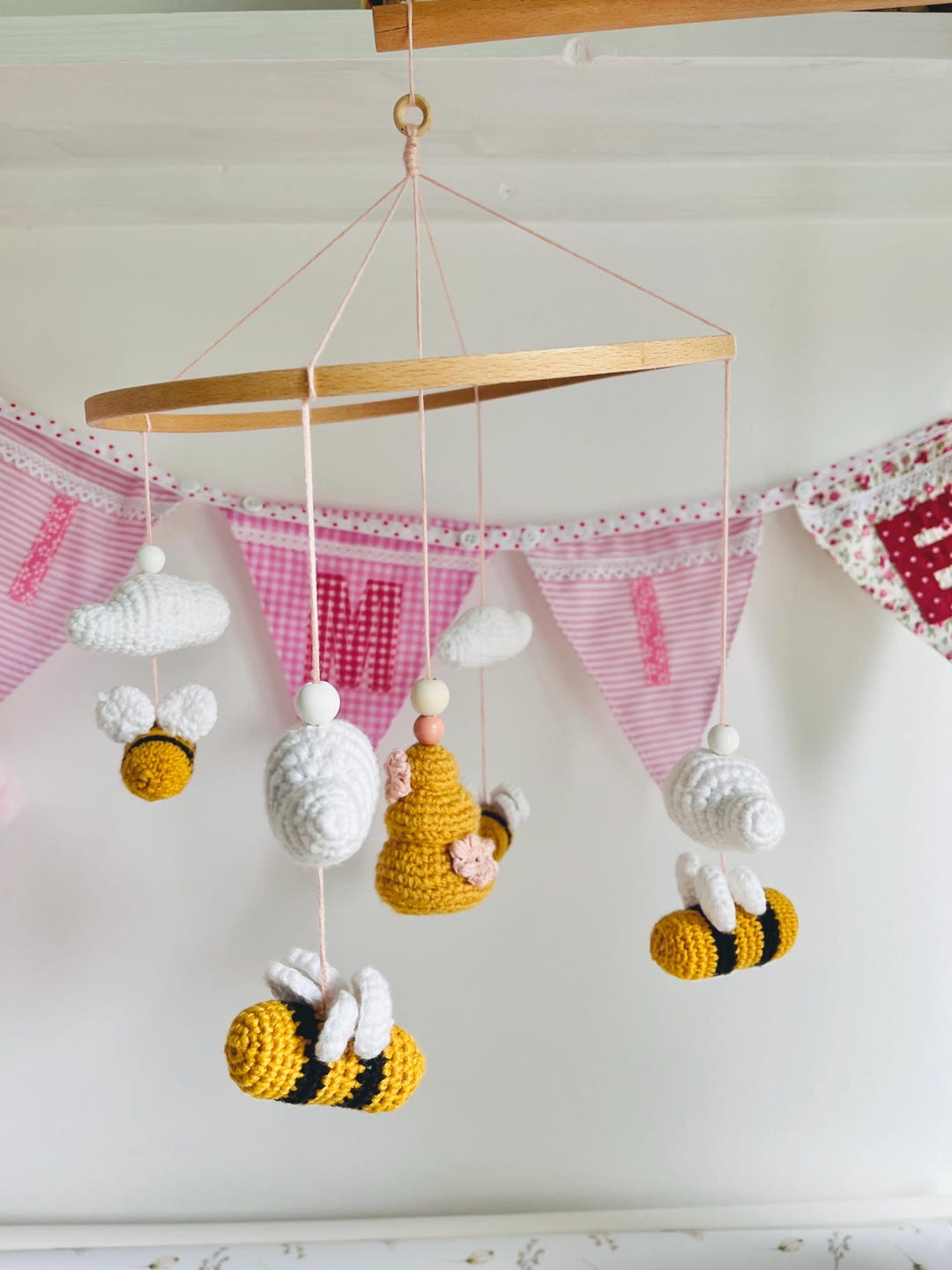 Bee Baby Mobile Crochet Pattern - Etsy