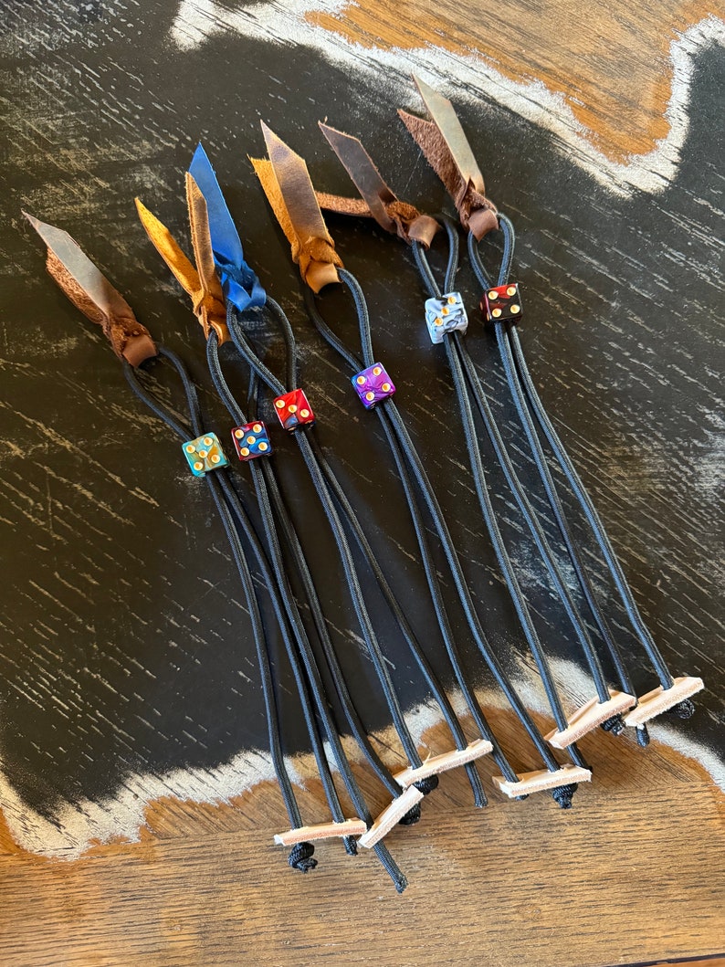 Marble Dice Rope Keepers - Etsy