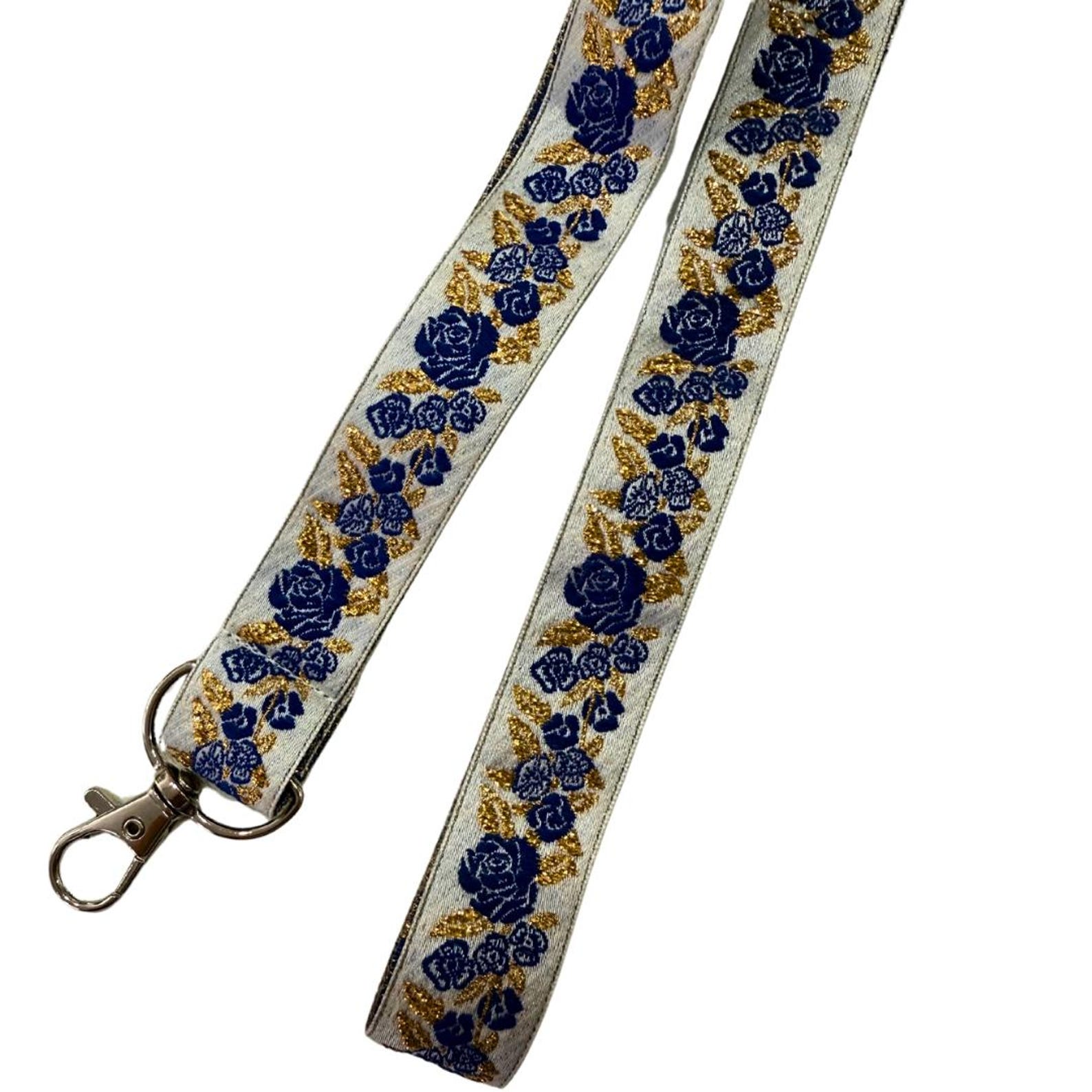 Romantic Roses Lanyard- Vintage Classic Style - Etsy