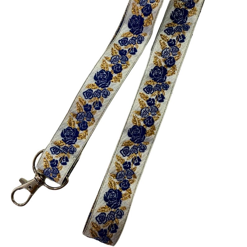 Romantic Roses Lanyard- Vintage Classic Style - Etsy