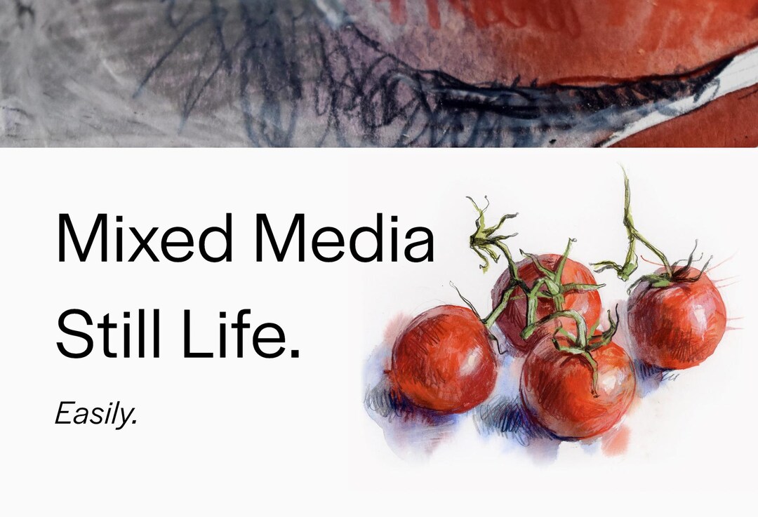 Art Course "mixed Media Still Life Easily" - Etsy