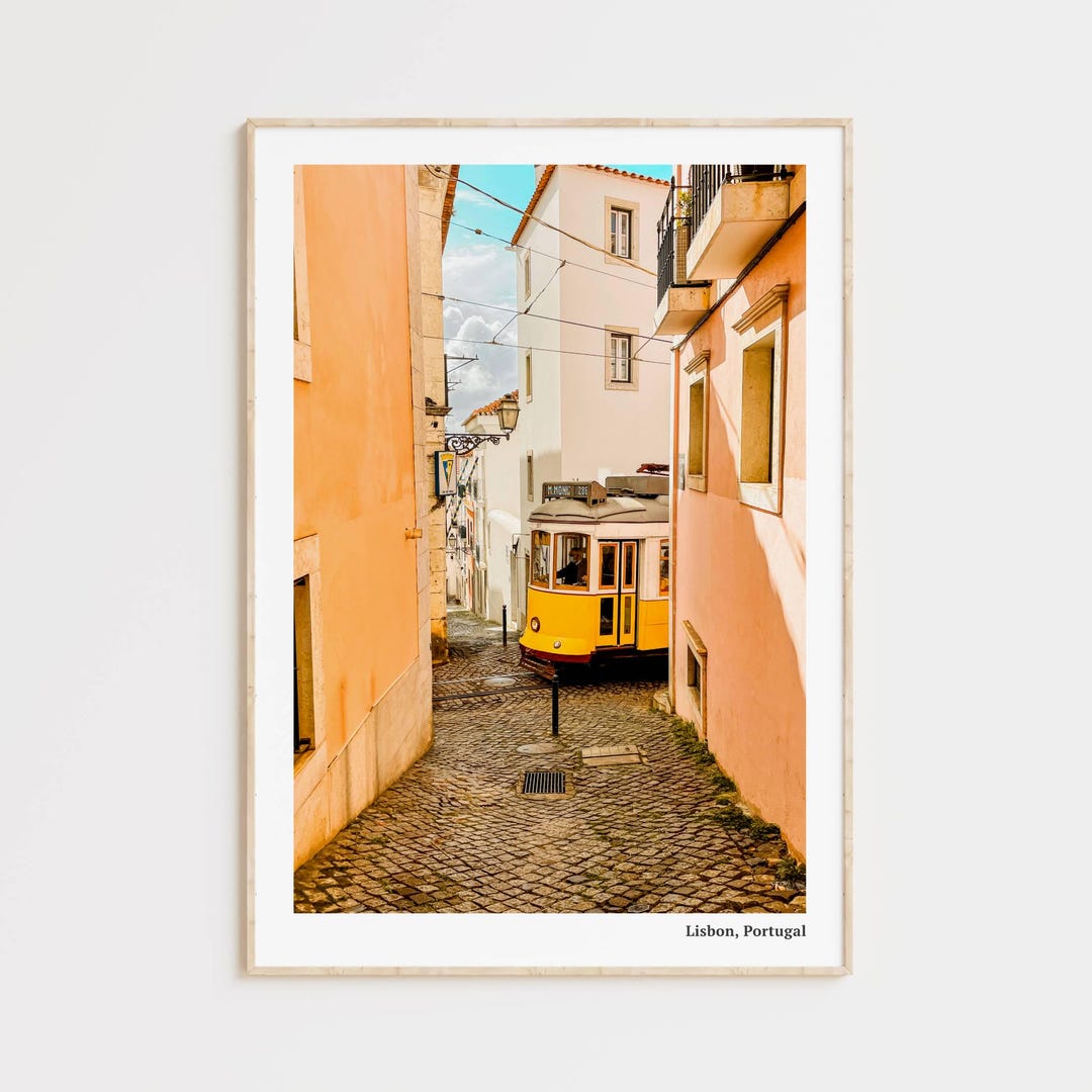 Lisbon Print - Travel Photography - Living Room Decor - Lisbon Wall Art ...