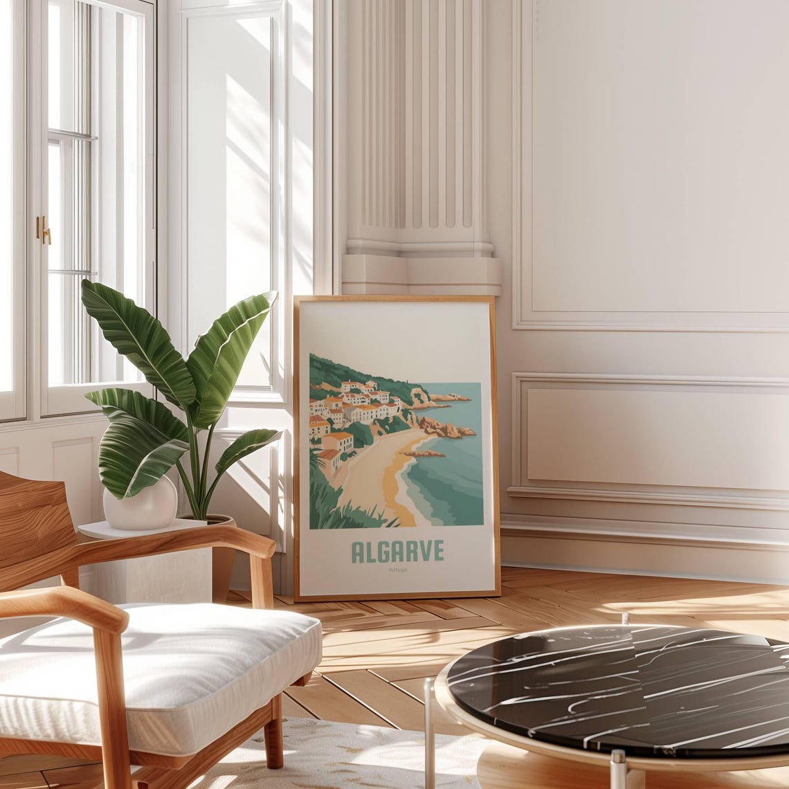 Algarve Poster - Vintage Travel Poster - Portugal Gift - Algarve Wall ...