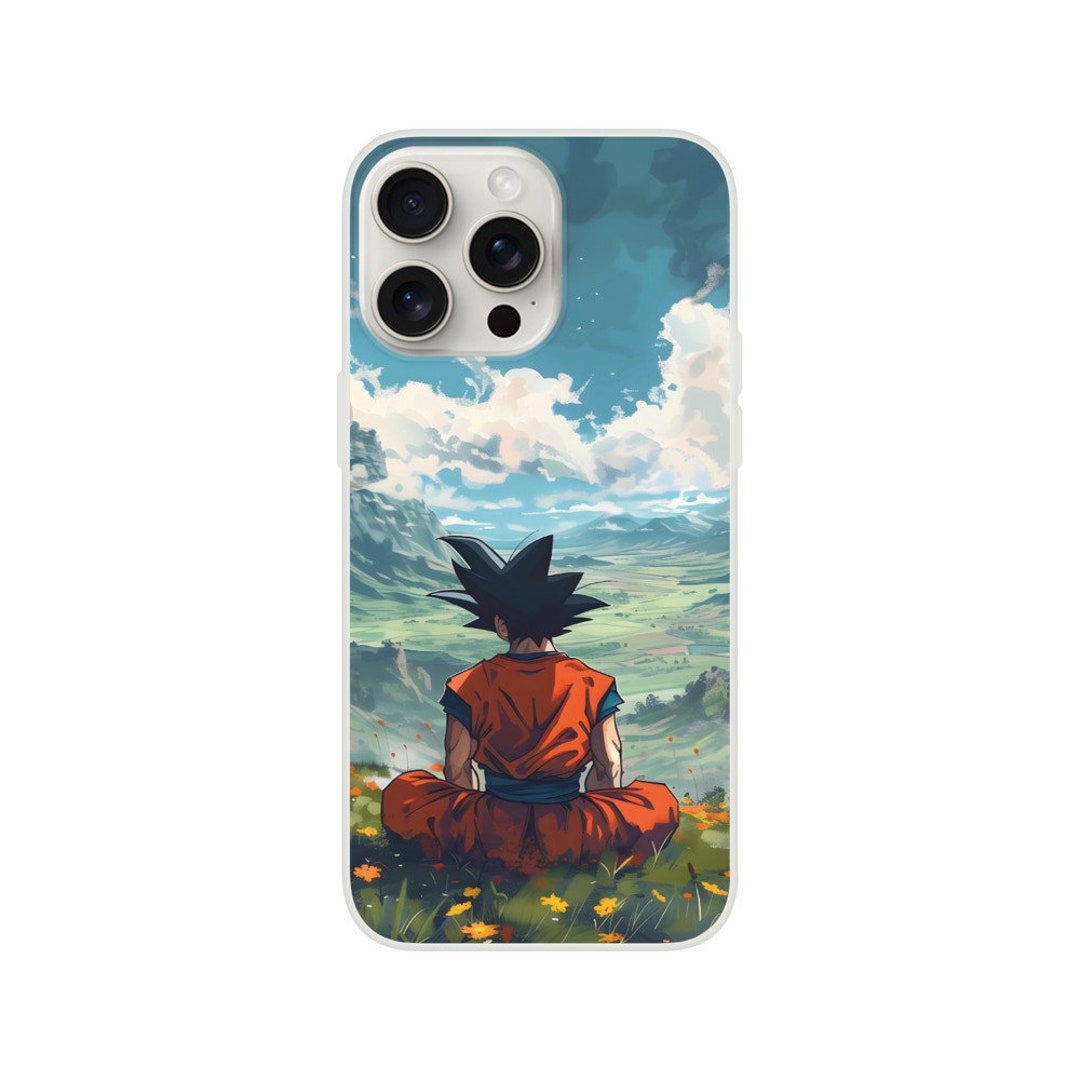 Goku Inspired Character Meditating in Mountains Phone Case Gifts for ...