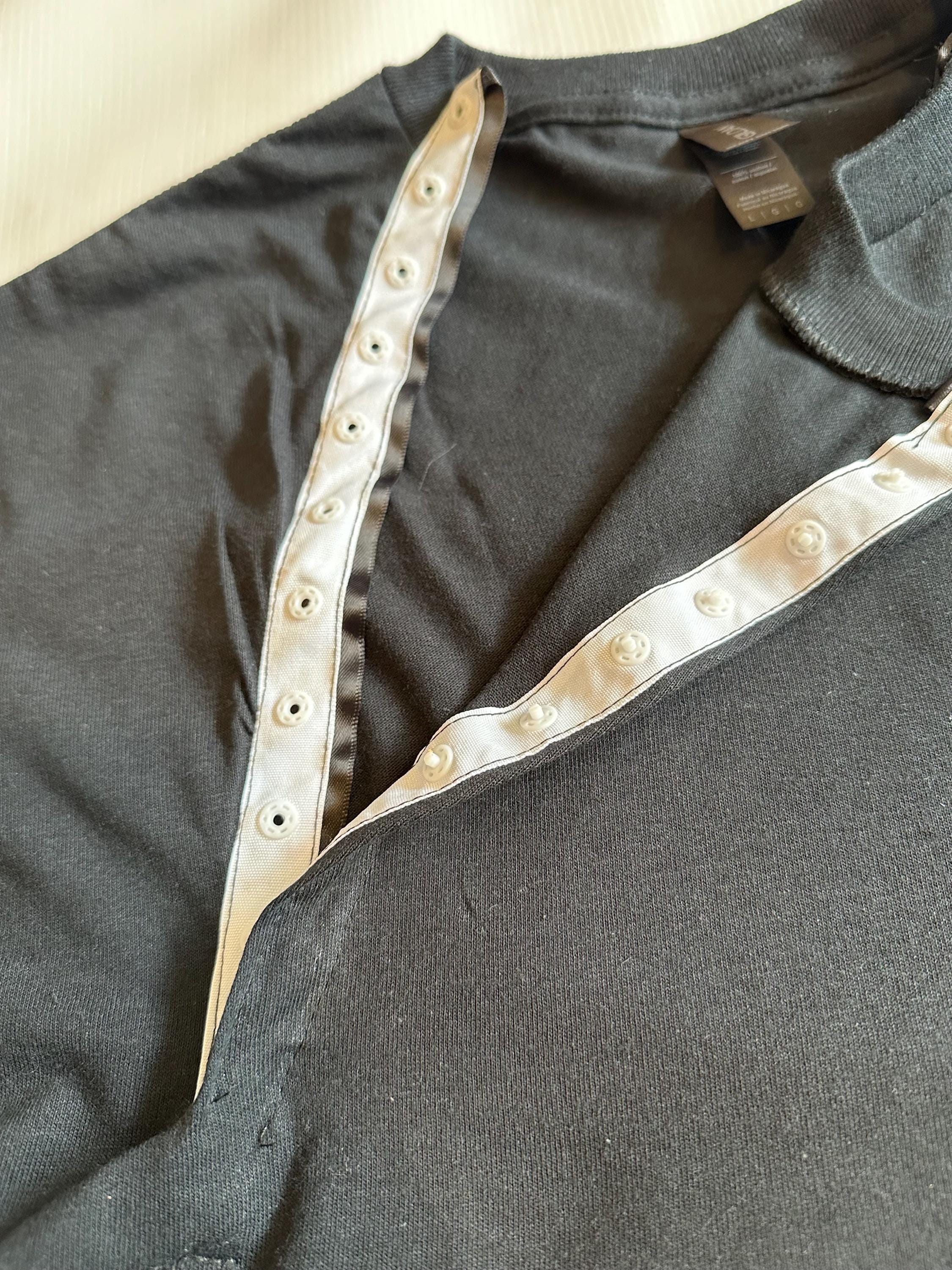 Adaptive T-shirt Infusion Day Chest Port Accessible T-shirt for Chemo ...