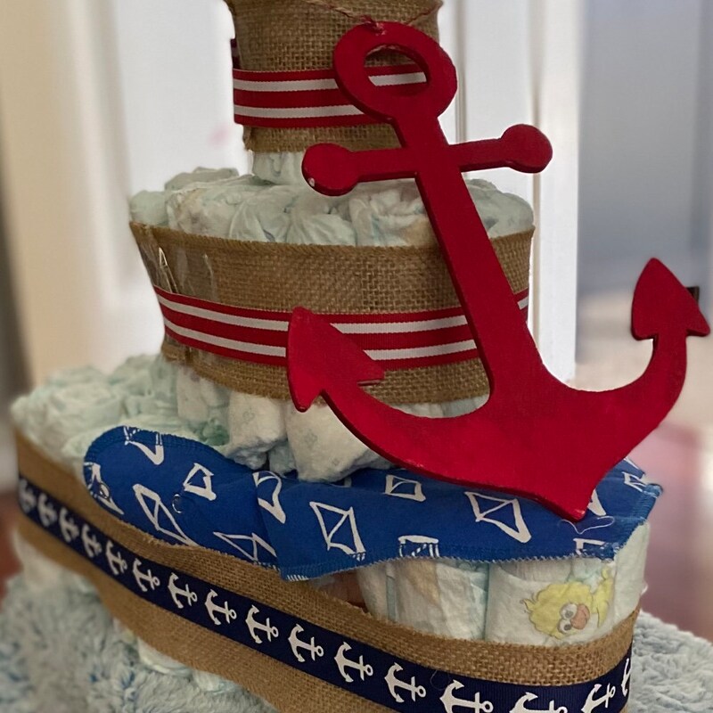 Twin Diaper Cake - Etsy