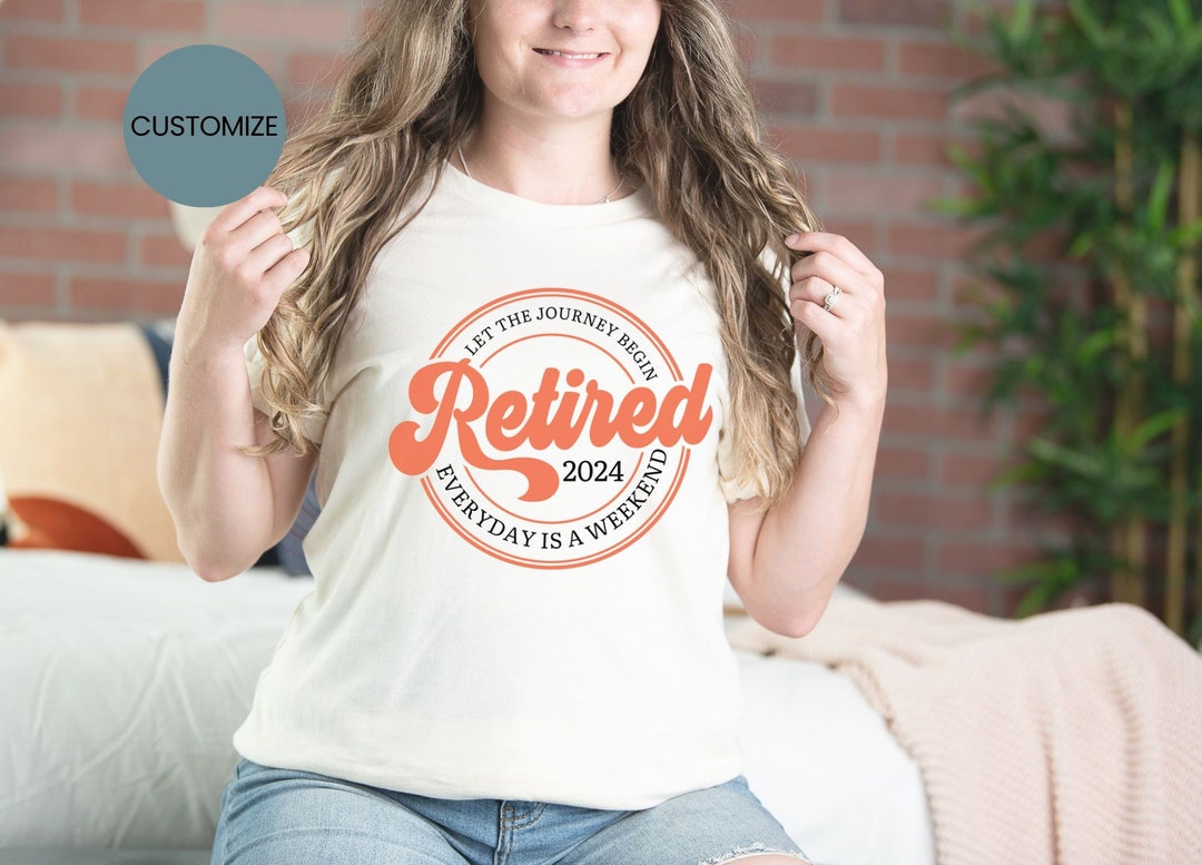Custom Retirement Gifts, Personalized Retirement Shirt, Funny ...