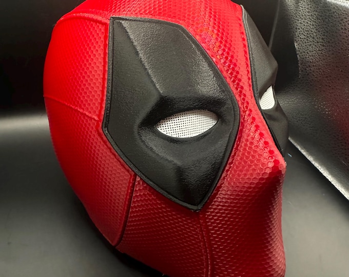 Deadpool 3D Printed Helmet - Etsy