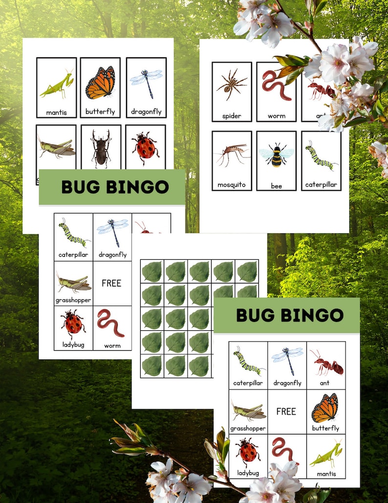 Bug Bingo - Etsy