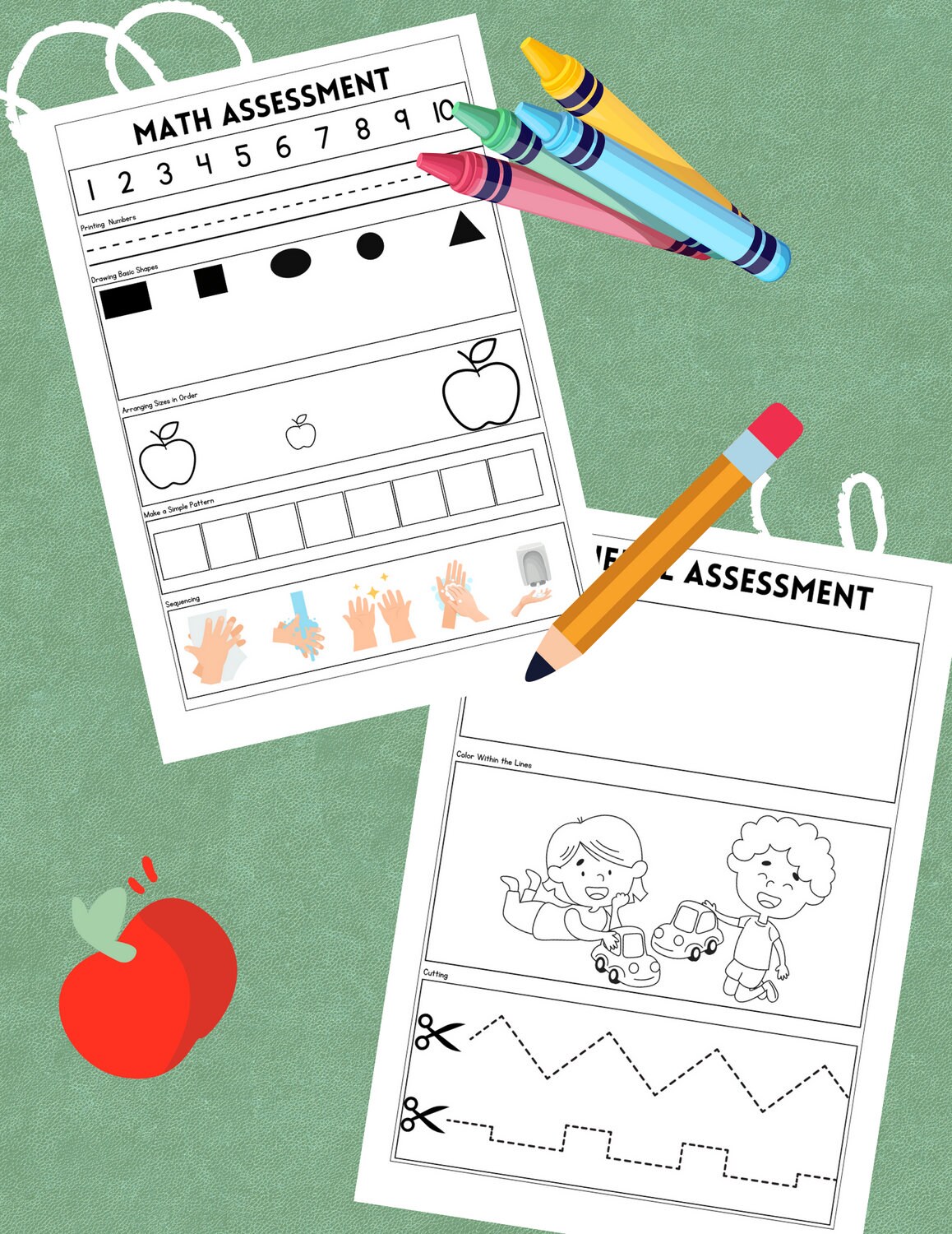 Preschool Assessments - Etsy