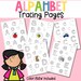 Alphabet Tracing Pages, Handwriting, Busy Book, Homeschool Printable ...