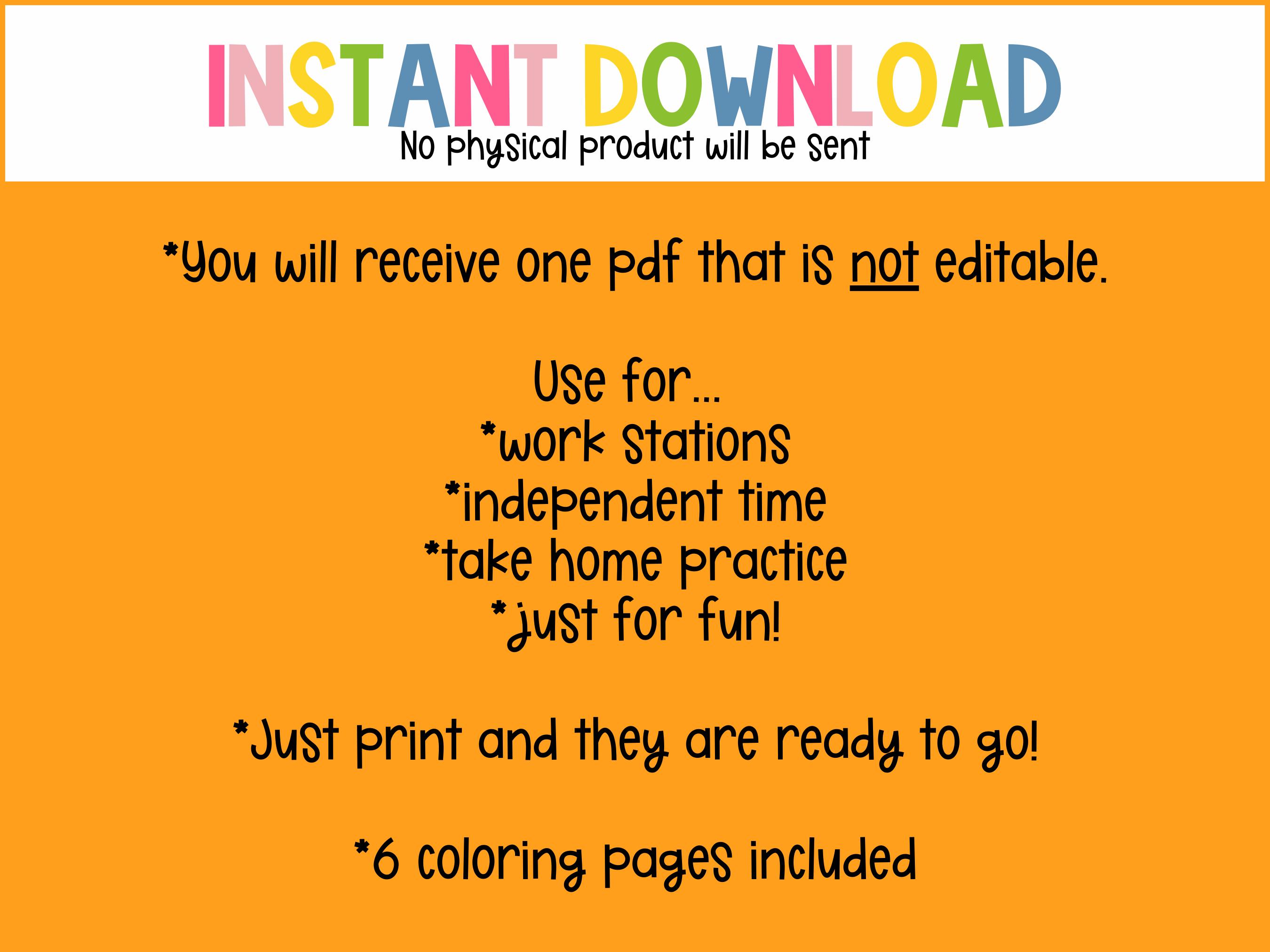 Halloween Coloring Pages, Bulletin Board, Teacher Resources, Printable ...