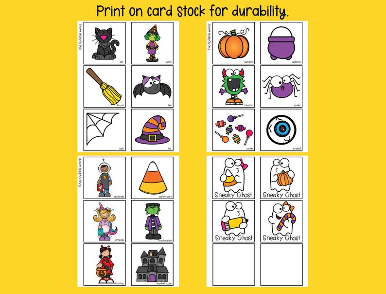 Classroom Game, Halloween Theme, Homeschool, Flashcards, Homeschool Mom ...