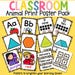 Classroom Decor Bundle, Alphabet Posters, Bulletin Board, Classroom ...