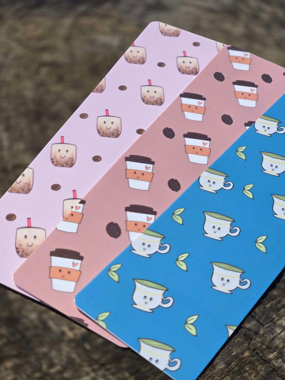 Drink Bookmarks, Coffee, Matcha Tea, Boba Book Accessories, Bookmark - Etsy