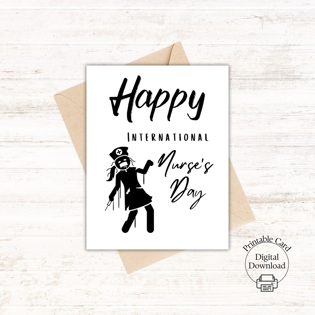 Card Happy International Nurse's Day Gift, Gift for Nurse, Nurse Card ...