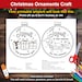 Christmas Nativity Craft for Kids. Christmas Ornament Printable ...