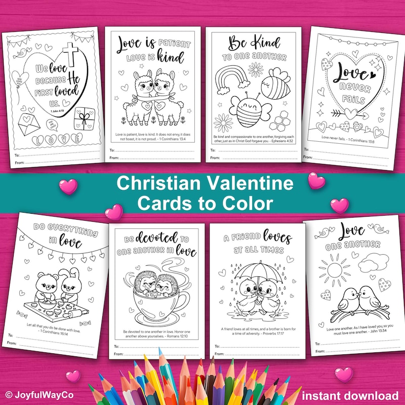 Christian Valentine Cards - Etsy