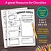 Kids' Sermon Notes Printable Worksheet: Sunday School Activity (PDF ...