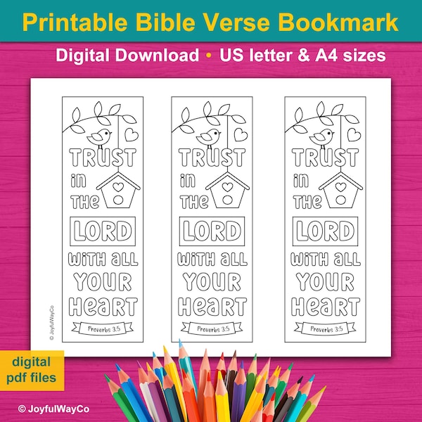 Bible Bookmark - Etsy