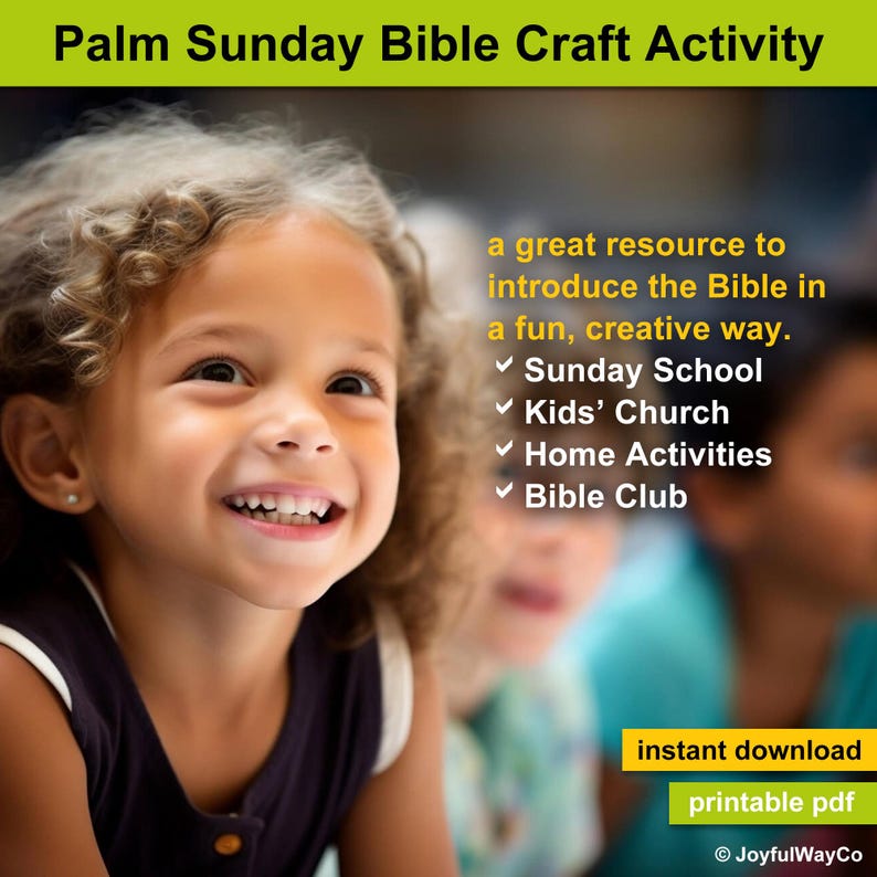 Palm Sunday Hand Print Bible Craft for Kids. Palm Sunday Bible Activity ...