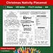 Christmas Activity Placemat for Kids, Merry Christmas Printable ...