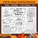 Fall for Jesus He Never Leaves. Fall Bible Activity Page for Kids ...