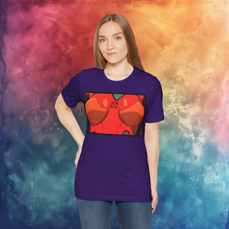 Evangelion Asuka Chest Breast Titties Boobs Japanese Style Anime Design ...
