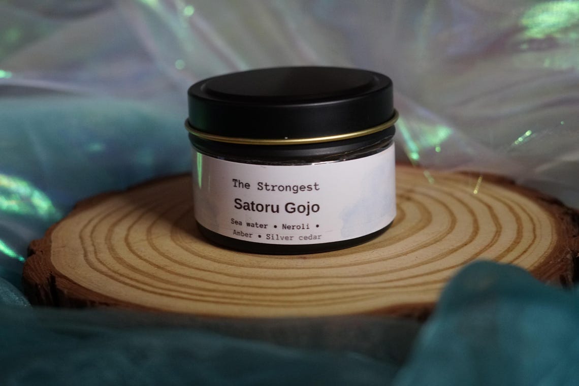 Satoru Gojo - Inspired Scented Candle (120ml) - Etsy UK