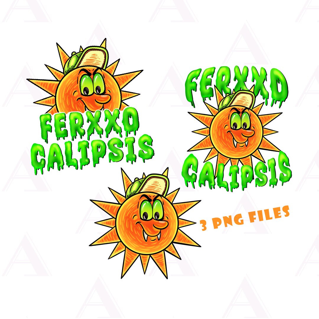 FerxxoCalipsis Bundle PNG, Feid El Ferxxo PNG Clipart, Tour 2024 Crush ...
