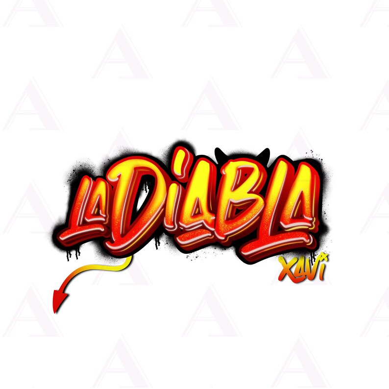 Xavi La Diabla PNG Clipart, Xavier Crush Artwork, Poco a Poco Tour 2024 ...