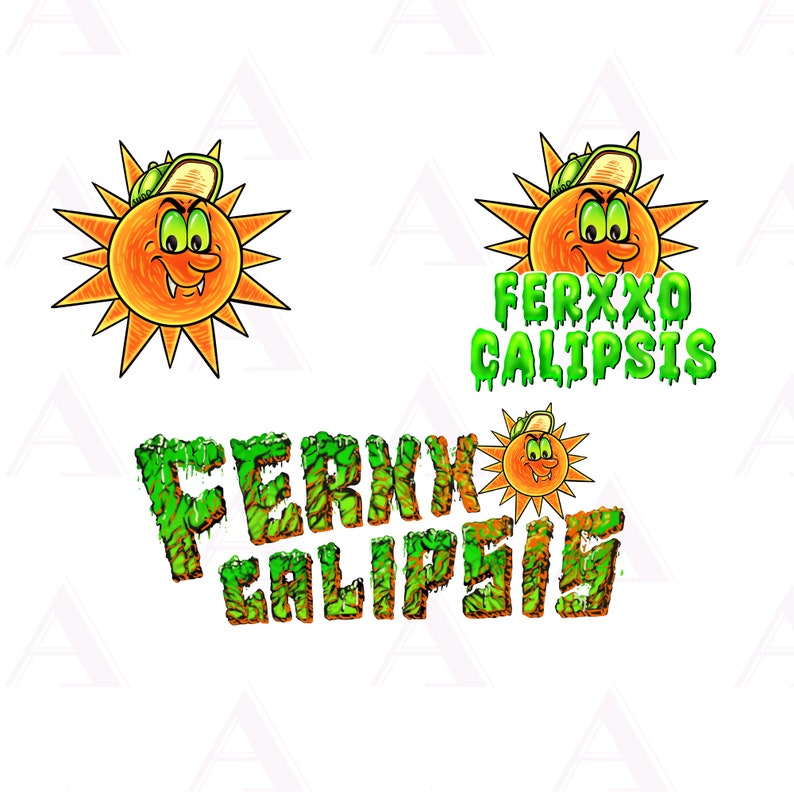 Ferxxocalipsis Bundle PNG, Feid El Ferxxo PNG Clipart, Tour 2024 Crush ...