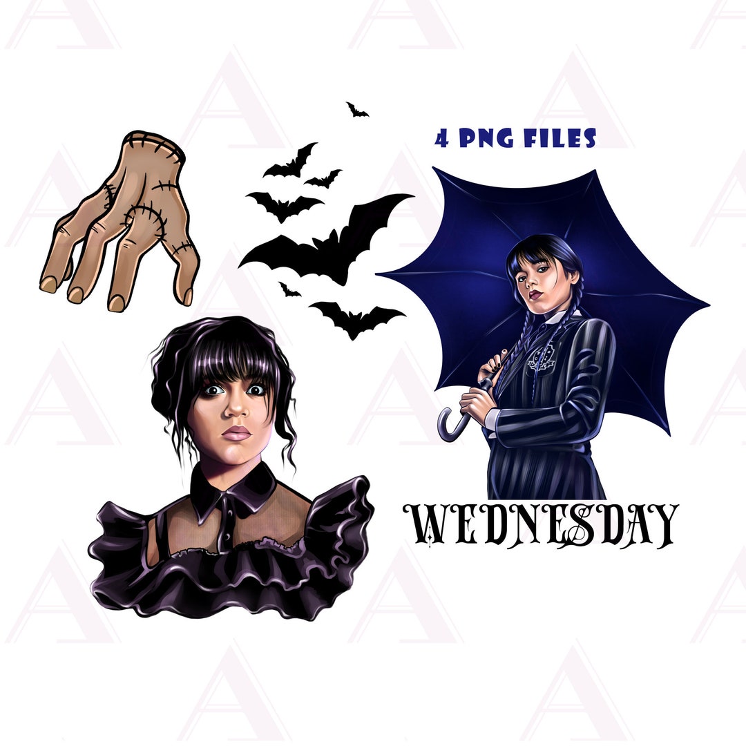 Wednesday PNG Clipart, Adams Crush Artwork, Wednesday Merch, Wednesday ...