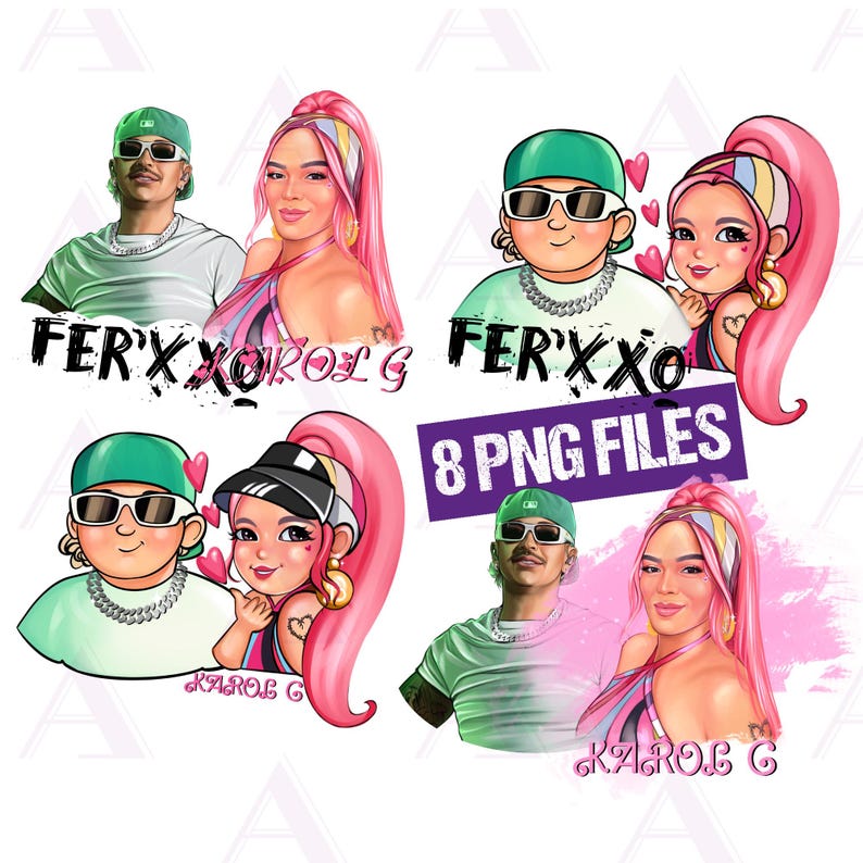 Ferxxocalipsis Karol G PNG, Feid El Ferxxo Clipart, Tour 2024 Crush ...