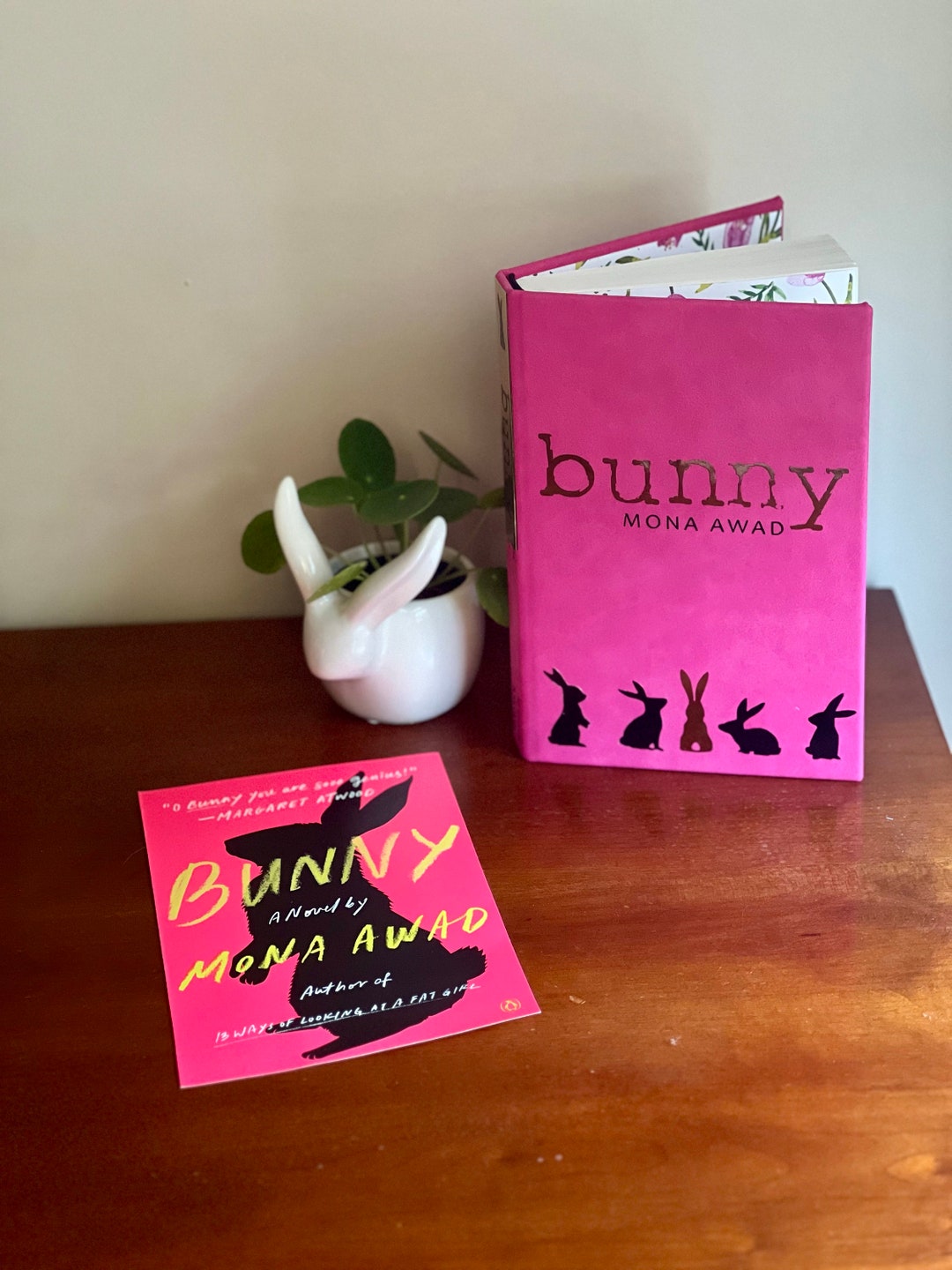 Bunny by Mona Awad - Re-bound Custom Hardcover - Etsy