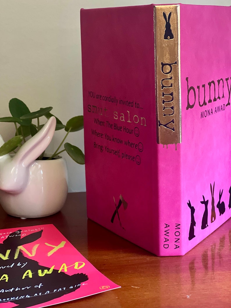Bunny by Mona Awad - Re-bound Custom Hardcover - Etsy
