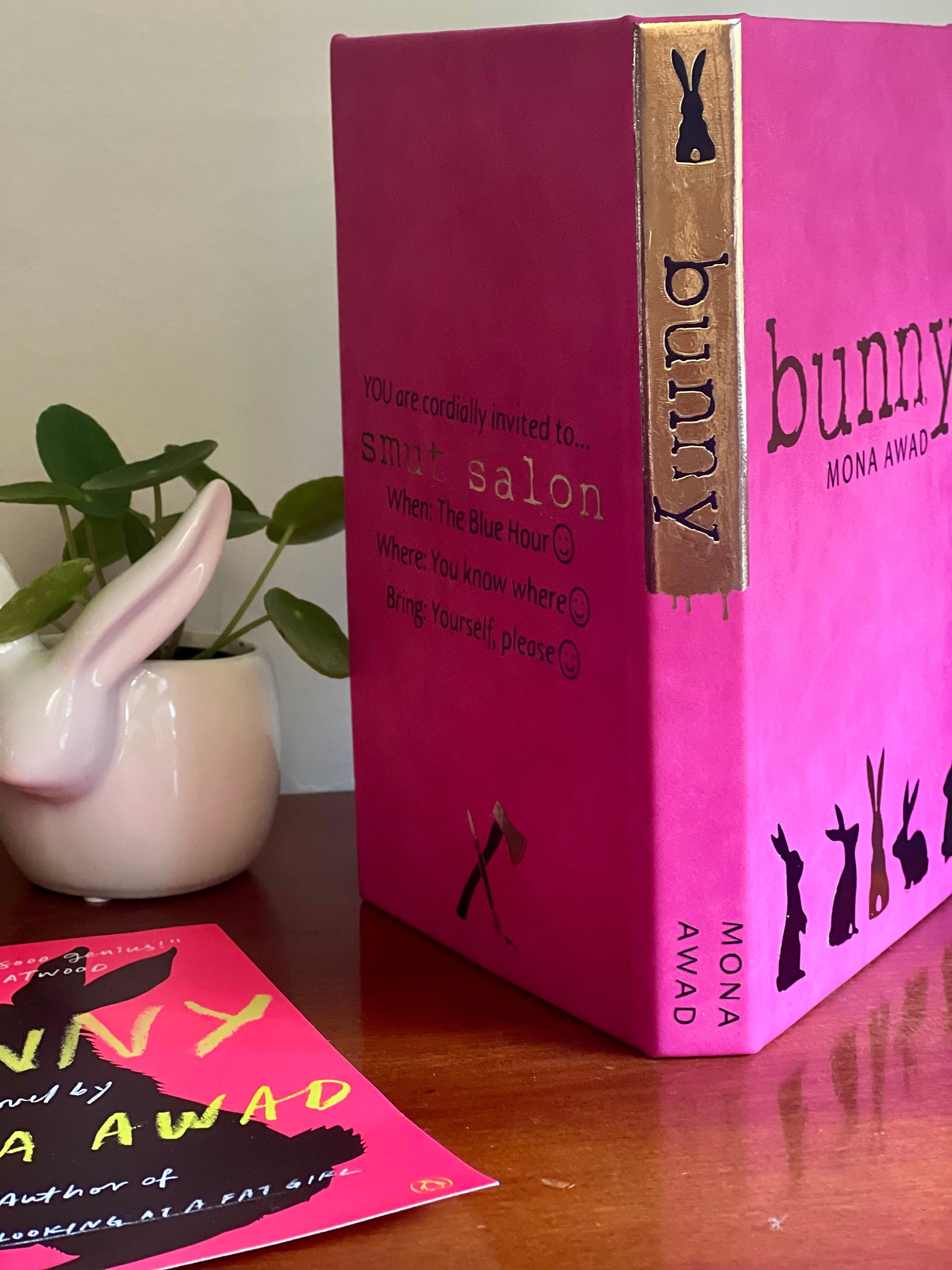 Bunny by Mona Awad - Re-bound Custom Hardcover - Etsy