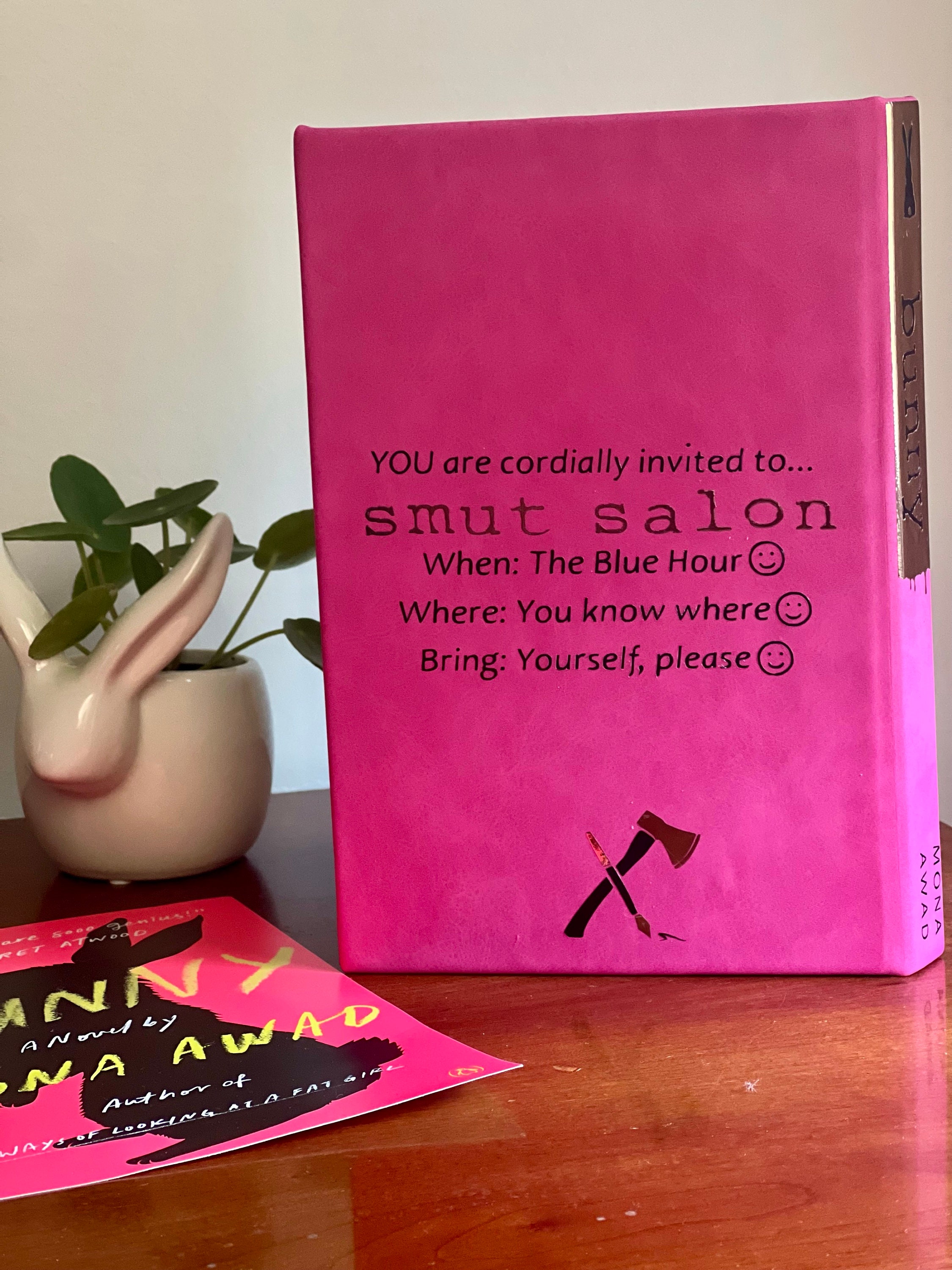 Bunny by Mona Awad - Re-bound Custom Hardcover - Etsy