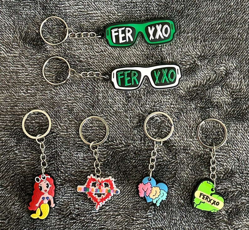 Feid Ferxxo and Karol G Bichota Keychain Llavero - Etsy