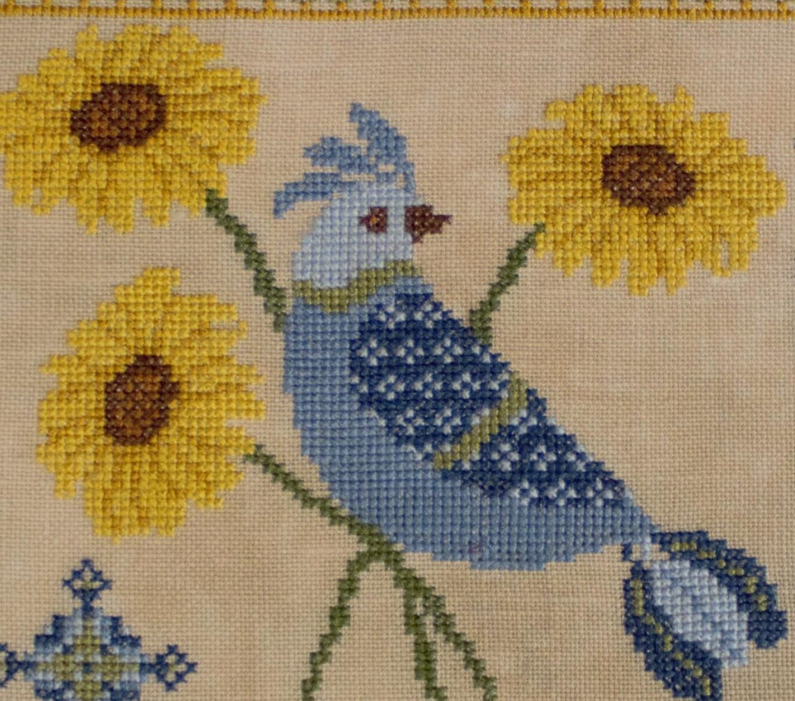 A Bluebird's Sunflower Serenade - Etsy