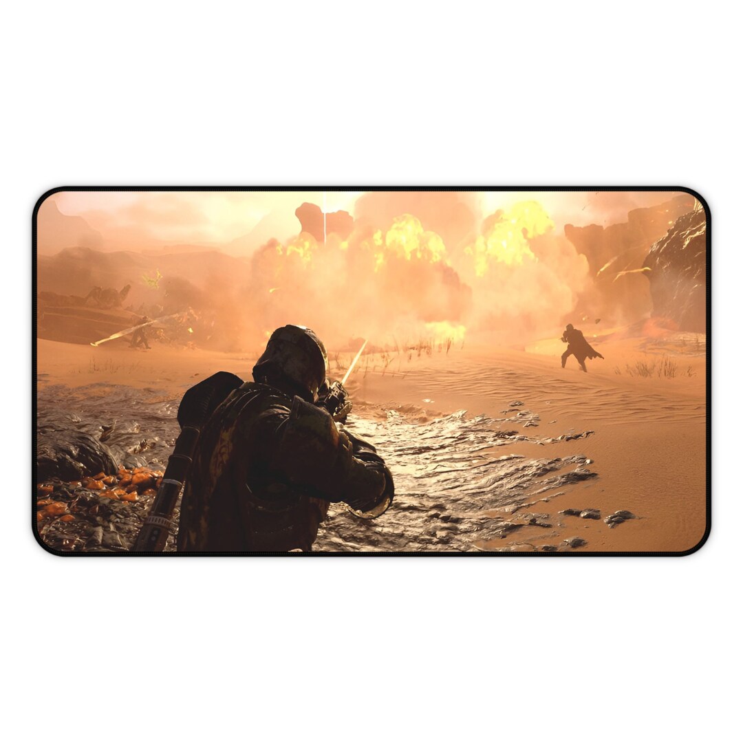 Helldivers 2 Gaming Desk Pad, Helldiver Shooting, Desk Game Mouse Pad ...