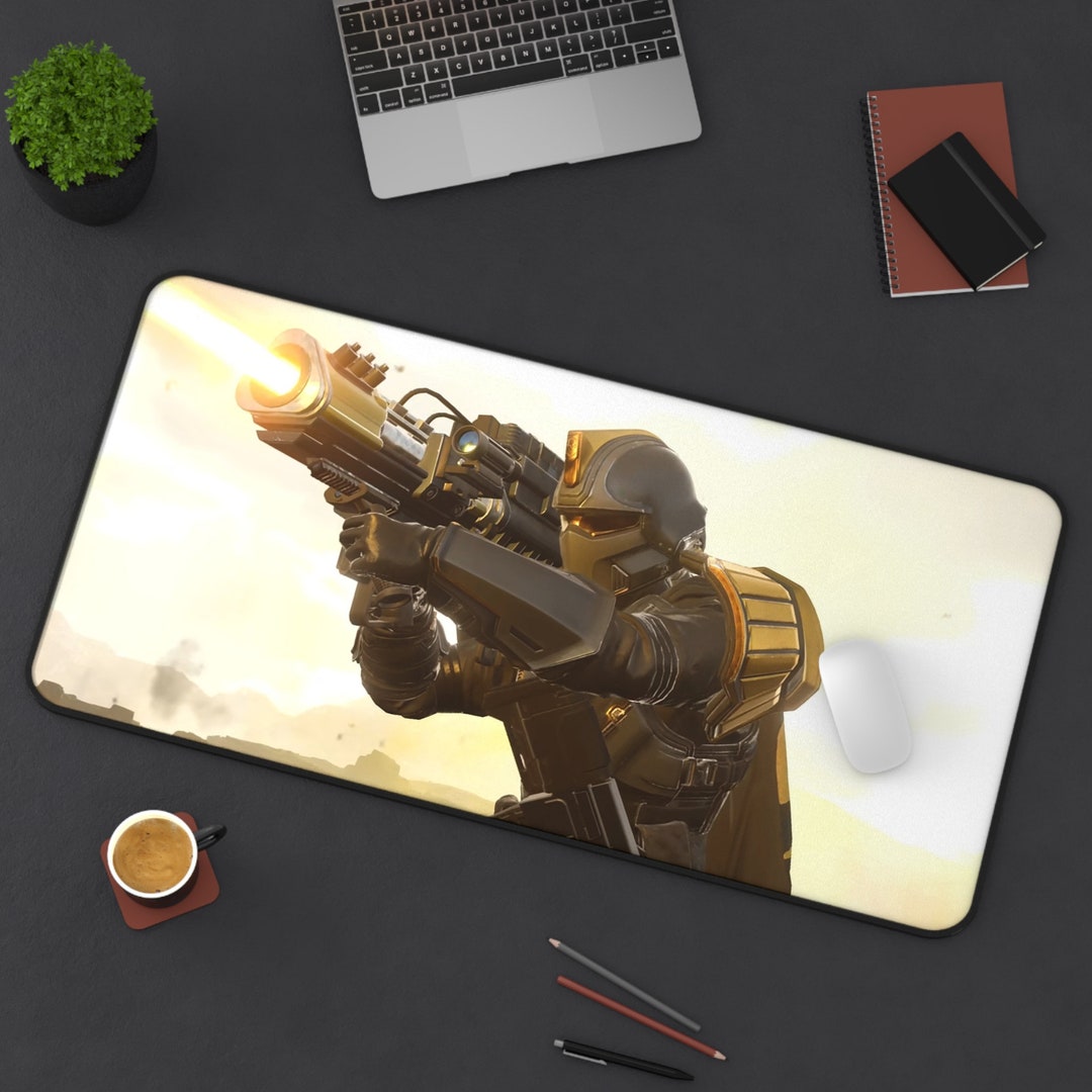 Helldivers 2 Gaming Desk Pad, Laz Canon, Desk Game Mouse Pad, Gaming ...