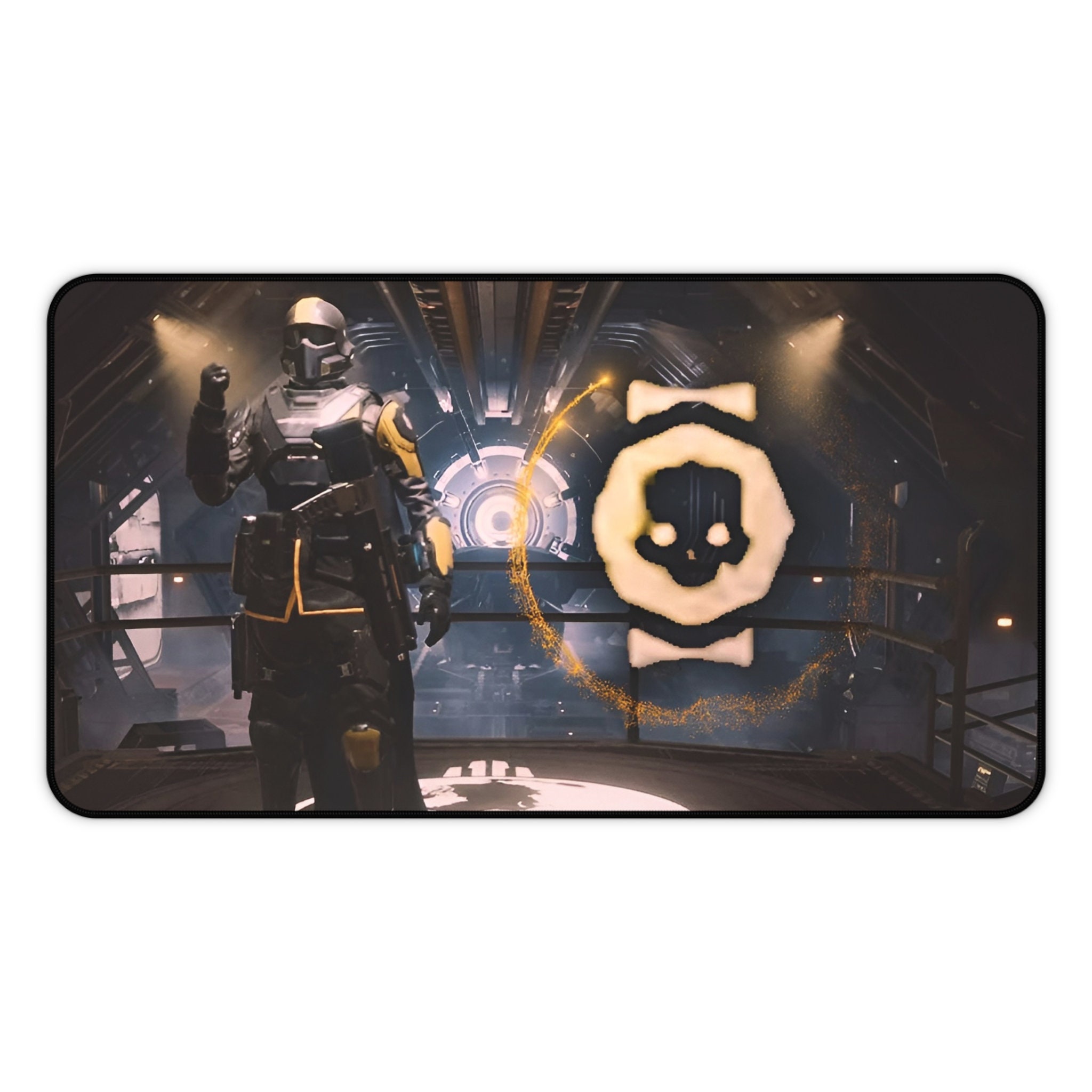 Helldivers 2 Gaming Desk Pad, Helldiver Medal, Desk Mat Game Mouse Pad ...